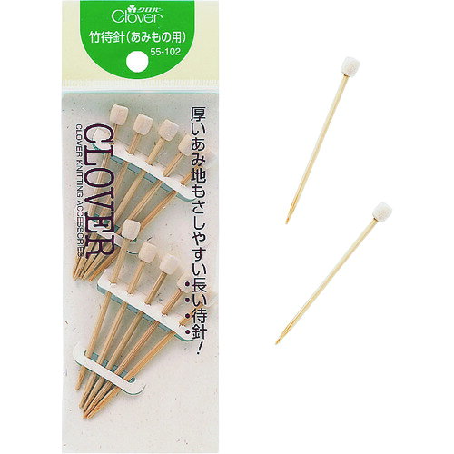 オレンジブック トラスコ中山　TRUSCOCLOVER 竹待針 〔品番:55102〕[ 注番:2157178]特長●編み物の仮止めに便利です。●厚いあみ地もさしやすい長い待針。あみ針匠と同じ原材料を使用しています。仕様●Pサイズ(mm)：7...