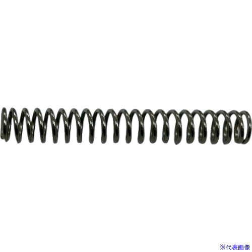 オレンジブック トラスコ中山　TRUSCOWAKI ステンレス押しバネ 1.4×10×70(1個入) 〔品番:SR440〕[ 注番:2160438]特長●コイル状に巻かれたバネです。用途●機械の部品などに。仕様●線径d(mm)：1.4●長さ...
