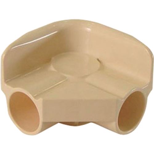 オレンジブック トラスコ中山　TRUSCOyazaki イレクター Φ28 プラスチックジョイント JG−11A アイボリー 〔品番:JG11ASIVO〕[ 注番:2161212]特長●接着固定式のプラスチック製ジョイントです。●積み重ね受...