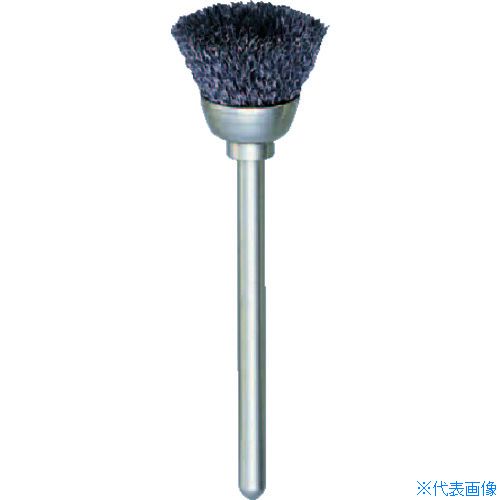 オレンジブック トラスコ中山　TRUSCOTRUSCO カップ型ブラシ 硬鋼線 線0.1X外径Φ13X軸Φ3 〔品番:133C2〕[ 注番:2167701]特長●軸付なので取り付け交換が容易です。●コンパクトで高速回転のため操作しやすく、作...