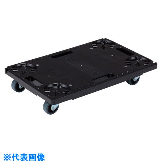 オレンジブック トラスコ中山　TRUSCOサンコー 折りたたみコンテナー用台車 802482 サンキャリーPAL2 〔品番:SK80248201BK〕[ 注番:2168457]特長●サンクレットオリコン41A、ペタンコC-41Aがぴったり積...