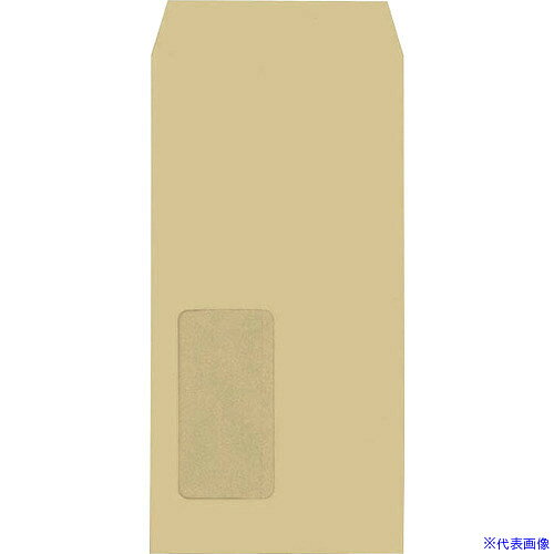 オレンジブック トラスコ中山　TRUSCOキングコーポ 長3グラシン窓明封筒 No.27 RC100% 枠ナシ エルコン付1000枚X1箱 〔品番:120160〕[ 注番:2168795]特長●環境にやさしい古紙パルプ配合率100％の封筒で...
