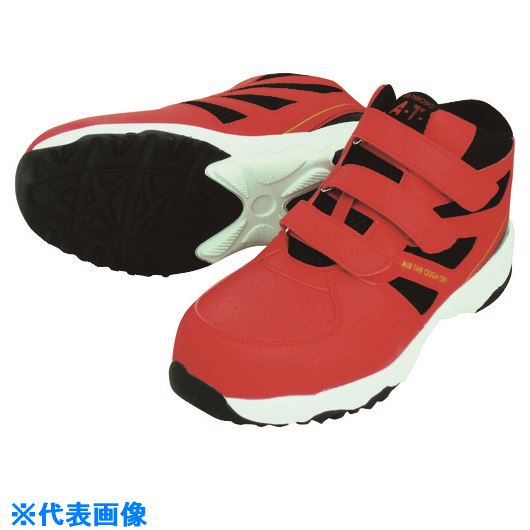 オレンジブック トラスコ中山　TRUSCO喜多 ハイカットセーフティスニーカー MG5640 レッド 28.0 〔品番:MG5640RED28.0〕[ 注番:2169620]特長●白金ナノ加工された制菌・消臭インソールの生地が菌を撃退清潔を...