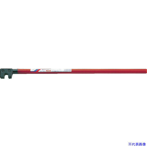 オレンジブック トラスコ中山　TRUSCOモクバ印 曲棒(長ハンドル) 10mm×450mm 〔品番:D310〕[ 注番:2170086]特長●異形鉄筋が入ります。●パイプ取り付け加工が不要で即、使用できます。用途●鉄筋棒、異形鉄筋、鉄線材...