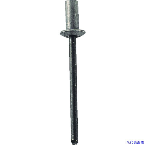 オレンジブック トラスコ中山　TRUSCOPOP シールドタイプリベット(アルミ鉄)AD41 (1000本入) 〔品番:AD41〕[ 注番:2171015]特長●リベット部がキャップ形状に形成されており貫通穴がないためシールド効果が高いです...