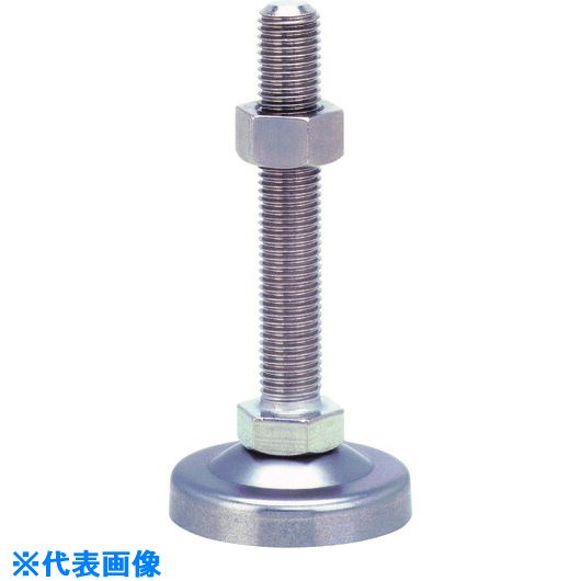 オレンジブック トラスコ中山　TRUSCOコノエ S-K2防振用サンアジャストボルト 12x75 〔品番:SK2RW12X75〕[ 注番:2172015]特長●底部に防振ゴムが付いたアジャストボルトです。用途●工作機械、自動販売機、コンベヤ...