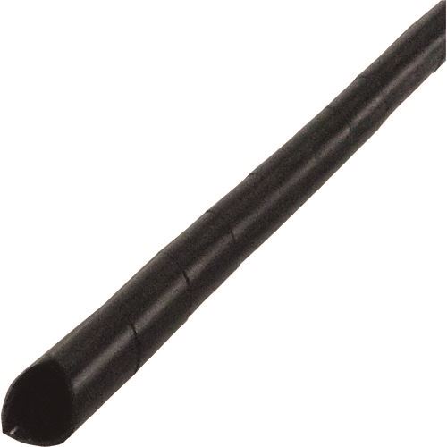 オレンジブック トラスコ中山　TRUSCOJAPPY スパイラルチューブ 100m 〔品番:JS6B〕[ 注番:2173004]特長●束線の湾曲部、盤間渡り線などを美しく保護します。用途●電線などの配線に巻きつけて結束保護に。仕様●色：黒●...