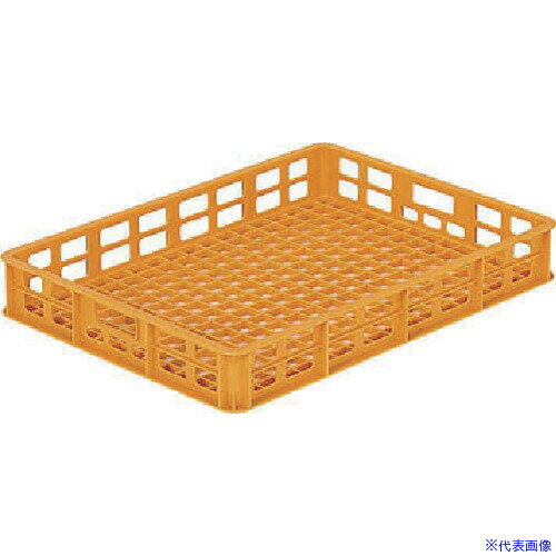 オレンジブック トラスコ中山　TRUSCOサンコー 麺コンテナー 101407 9型−B オレンジ 〔品番:101407OR00〕[ 注番:2176228]特長●中華そばやうどん等、麺類の保管、搬送や加熱用といった過酷な使用条件をクリアする...