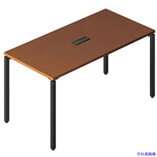 オレンジブック トラスコ中山　TRUSCONAIKI ビティーミーティングテーブル 〔品番:BTMP1575HBWN〕[ 注番:2176574]特長●自由自在なワークシーンをつくるテーブルシステムです。仕様●間口(mm)：1500●奥行(m...