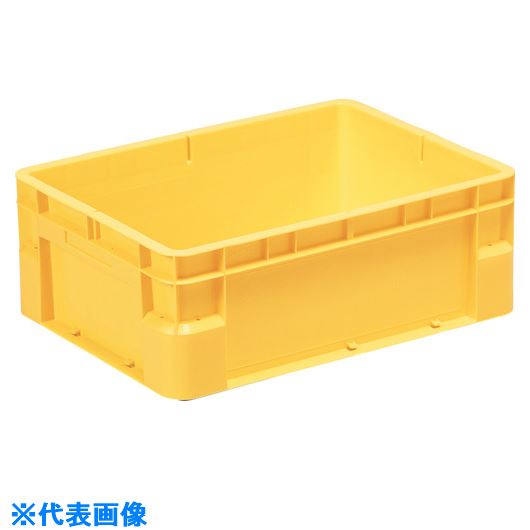オレンジブック トラスコ中山　TRUSCOサンコー ボックス型コンテナー 204033 サンボックス#40-2B イエロー 〔品番:SK402BYE〕[ 注番:2177551]特長●洗練された形状、堅牢な強度、優れた機能を誇ります。●近年、...