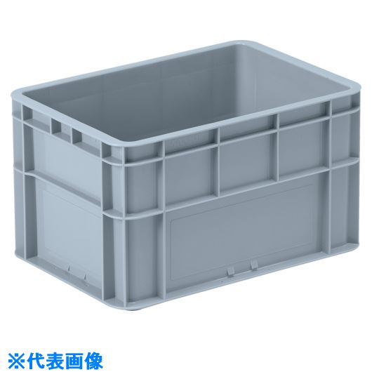 オレンジブック トラスコ中山　TRUSCOサンコー ボックス型コンテナー 202658 サンボックス#24-4 グレー 〔品番:SK244GL〕[ 注番:2177857]特長●洗練された形状、堅牢な強度、優れた機能を誇ります。●近年、増々発...