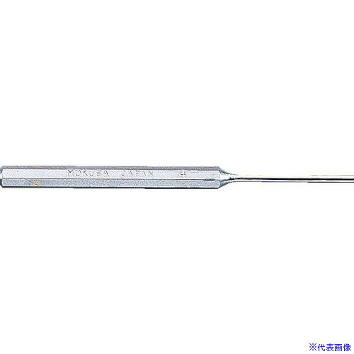 オレンジブック トラスコ中山　TRUSCOモクバ印 ピンポンチ 5mm×150mm(ブリスターパック入り) 〔品番:E95.0〕[ 注番:2182289]特長●テーパーピン、スプリングピンの抜き作業に最適です。用途●テーパーピン、スプリング...