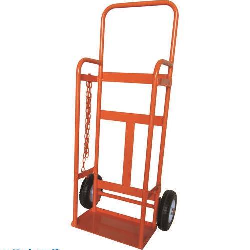 オレンジブック トラスコ中山　TRUSCOKS ボンベ運搬車 窒素1500L容器1〜3本用/フロン20KG回収容器1本用/各NRC容器1本用 〔品番:KSAIRCARRY〕[ 注番:2185584]特長●空調・建設・溶接などのあらゆる現場で...