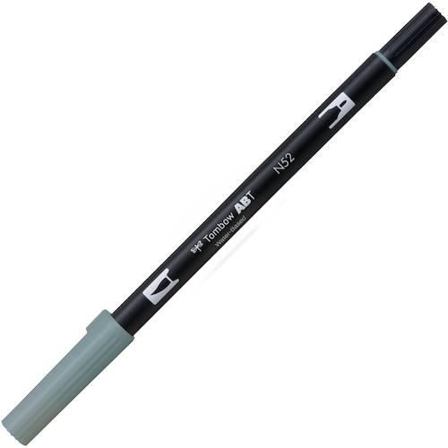 オレンジブック トラスコ中山　TRUSCOTombow 水性グラフィックマーカー デュアルブラッシュペン ABT N52 〔品番:ABTN52〕[ 注番:2196685]特長●筆のようにしなるフレキシブルファイバー筆芯で、抑揚のあるラインを...