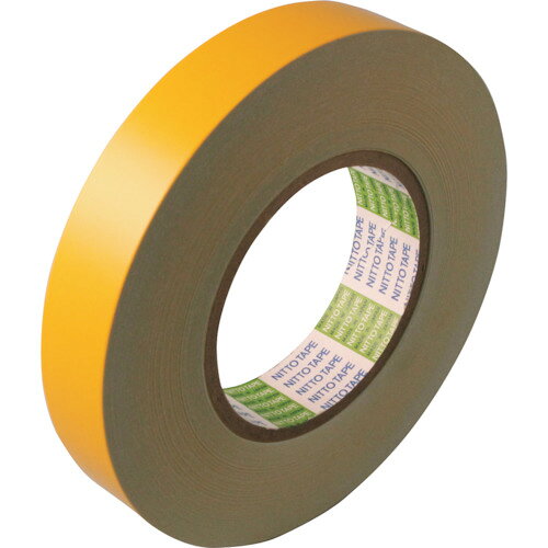オレンジブック トラスコ中山　TRUSCO日東エルマテ ラインテープE‐A(BC) 0.16mm×25mm×50m 黄 〔品番:EA25Y〕[ 注番:2205039]特長●面にもよくなじむ特殊な粘着剤を使用しています。●接着力が強力で、汚れ...