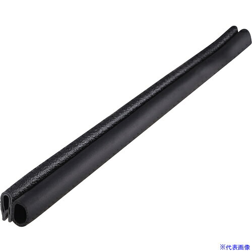 オレンジブック トラスコ中山　TRUSCOIWATA トリムシール 4100シリーズPVC(15M巻) 〔品番:4100-B-3X32A〕[ 注番:2207280]特長●チューブ部はクッション性のある発泡スポンジとなっており扉部や防塵対策に...