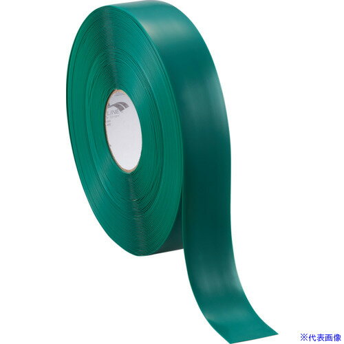 オレンジブック トラスコ中山　TRUSCOIWATA ラインプロ(緑) 1巻(30M) 50mm幅 〔品番:LP830〕[ 注番:2213089]特長●剥がれにくい、破れにくい、糊が残りにくい屋内用ラインテープです。●1.0mmの厚みのある...