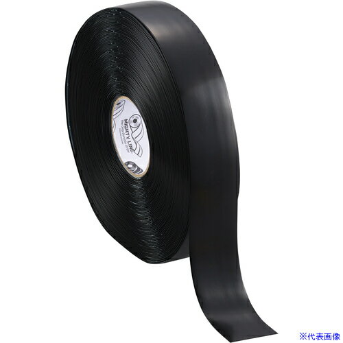 オレンジブック トラスコ中山　TRUSCOIWATA ラインプロ テープ 黒 50mmX10m 〔品番:LP1110〕[ 注番:2214525]特長●剥がれにくい、破れにくい、糊が残りにくい屋内用ラインテープです。●1.0mmの厚みのあるラ...