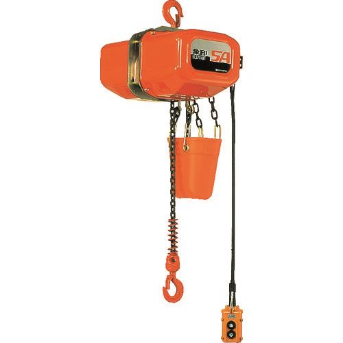 オレンジブック トラスコ中山　TRUSCO象印 電気チェーンブロック 1t 揚程4m (SA−1 4m) 〔品番:SA01040〕[ 注番:2216469]特長●巻き上げ機本体と同じ単相100V用電源でトロリーが電動で使えます。●小型・軽量...