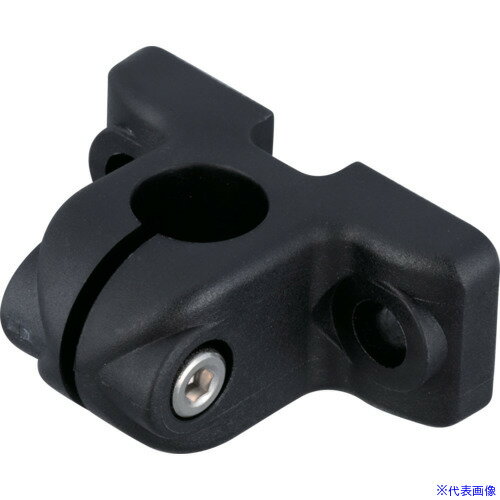 オレンジブック トラスコ中山　TRUSCOIWATA 取付ベースA (丸シャフト用) 〔品番:FSFPBA015-12J〕[ 注番:2221271]特長●シャフトと組み合わせが可能な取付ベースです。●樹脂成型品のため軽量で安価です。●機械側...