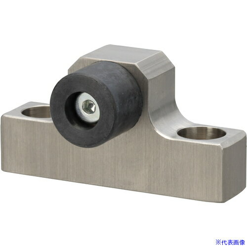 オレンジブック トラスコ中山　TRUSCOIWATA リニアストッパーウレタン付 SUS 〔品番:LSZU-06S〕[ 注番:2222317]特長●金属同士の衝撃音を緩和するウレタン付です。●ウレタン部は交換パーツとして別売もしています。●...