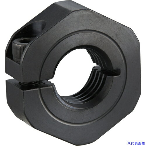 オレンジブック トラスコ中山　TRUSCOIWATA スリットカラー 六角内径ネジ 黒染め 〔品番:SCS12N12CH〕[ 注番:2223032]特長●締結力の強いスタンダードスリットカラーです。●面で締め付けるため締結力が強く、シャフト...