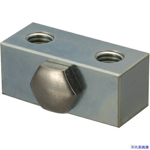 オレンジブック トラスコ中山　TRUSCOIWATA リニアストッパー ストッパーブロック 〔品番:SBBH-01〕[ 注番:2225344]特長●抜け止め用、位置決め用などのリニアストッパーと組み合わせてお使いいただけます。●ワークプレー...