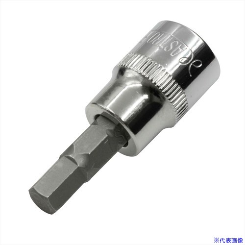 オレンジブック トラスコ中山　TRUSCOアストロプロダクツ 3/8DR HEX7mm ビットソケット 〔品番:2002000030184〕[ 注番:2225935]特長●3/8DRラチェットに対応したビットソケットシリーズ●ソケットとビッ...
