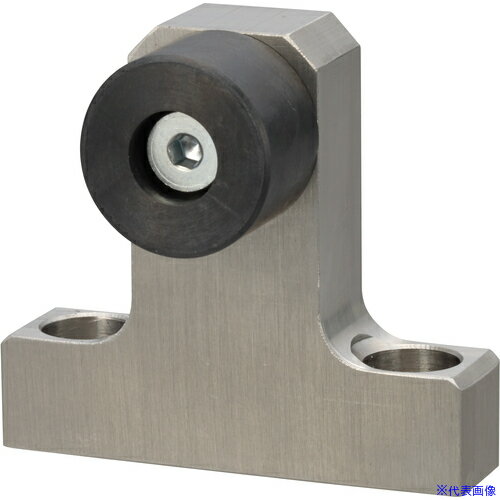 オレンジブック トラスコ中山　TRUSCOIWATA リニアストッパーウレタン付 SUS 〔品番:LSCU-04S〕[ 注番:2231418]特長●金属同士の衝撃音を緩和するウレタン付です。●ウレタン部は交換パーツとして別売もしています。●...