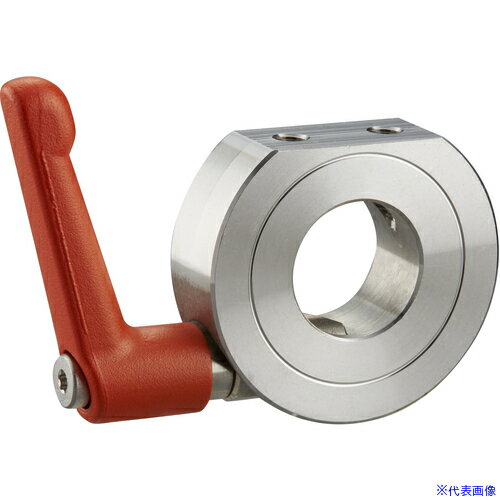 オレンジブック トラスコ中山　TRUSCOIWATA クサビカラー Dカット レバー付 SUS304 〔品番:SCK5020STNO〕[ 注番:2233832]特長●特殊形状のクサビにより少ない力で締め付けが可能なクサビカラーです。●クラン...