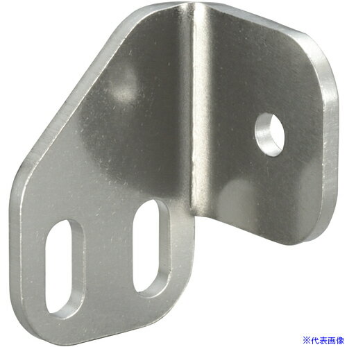 オレンジブック トラスコ中山　TRUSCOIWATA 光ファイバセンサ(ネジ型)用ブラケット 〔品番:FS06LJ030-S〕[ 注番:2234286]特長●光ファイバセンサ（ネジ型）を取り付けるためのブラケットです。●ネジ型 M3、M4、...