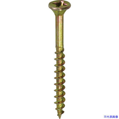 オレンジブック トラスコ中山　TRUSCODAIDOHANT VP 軸細コーススレッド フレキ頭 3.3x25 (151本入) 〔品番:10174015〕[ 注番:2238083]特長●頭部下のフレキ加工で木材を切削し、頭浮きを防ぎます。●...