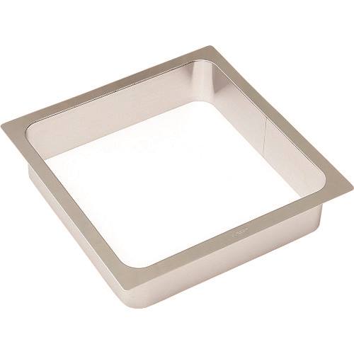 オレンジブック トラスコ中山　TRUSCOSUGATSUNE (210037895)AN-KH020-HL/ステンレス鋼製 屑入投入口 角型 〔品番:ANKH020HL〕[ 注番:2240816]特長●ステンレス鋼製で錆に強く、水回りでもご...