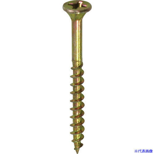 オレンジブック トラスコ中山　TRUSCODAIDOHANT VP 軸細コーススレッド フレキ頭 3.3x35 (111本入) 〔品番:10174017〕[ 注番:2256881]特長●頭部下のフレキ加工で木材を切削し、頭浮きを防ぎます。●...