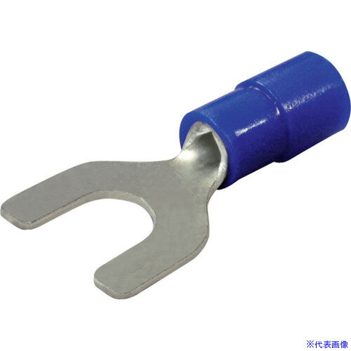 オレンジブック トラスコ中山　TRUSCOニチフ 環境配慮形絶縁被覆付圧着端子 Y形(100P) 〔品番:TMEX2Y5LYEL〕[ 注番:2262475]特長●端子筒部に絶縁被覆があらかじめセットされております。●絶縁体形状：TME形は絶...