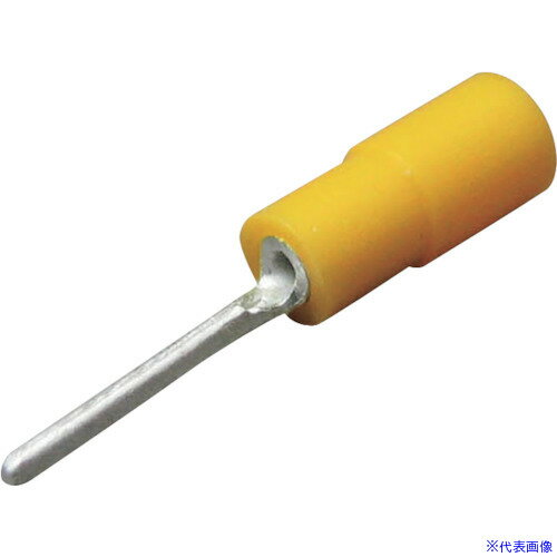 オレンジブック トラスコ中山　TRUSCOニチフ 環境配慮形絶縁被覆付圧着端子 TC形(100P) 〔品番:TMEXTC0.39.5BLU〕[ 注番:2262659]特長●端子筒部に絶縁被覆があらかじめセットされております。●絶縁体形状：T...