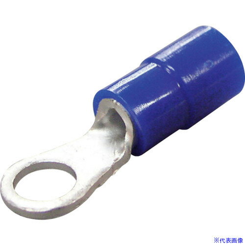 オレンジブック トラスコ中山　TRUSCOニチフ 環境配慮形絶縁被覆付圧着端子 R形(100P) 〔品番:TMEX24SWHI〕[ 注番:2262703]特長●端子筒部に絶縁被覆があらかじめセットされております。●絶縁体形状：TME形は絶縁...