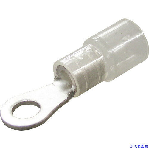 オレンジブック トラスコ中山　TRUSCOニチフ 環境配慮形絶縁被覆付 R形(50個入) 〔品番:TMEX3.56LCLR〕[ 注番:2262885]特長●端子筒部に絶縁被覆があらかじめセットされております。●絶縁体形状:TME形は絶縁被覆...