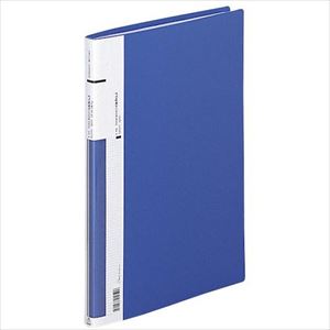オレンジブック トラスコ中山　TRUSCOLIHIT クリヤーブック・ルポ・カラーページサイドベンツ 24P 藍 A4 〔品番:N437.DEEPBLUE〕[ 注番:2264777]特長●見開きで2倍サイズの書類が収納できるサイドベンツ式ポ...