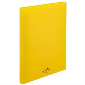 オレンジブック トラスコ中山　TRUSCOLIHIT クリヤーブック＜ポケット交換タイプ＞ 30P 黄 A4 〔品番:N50165〕[ 注番:2264786]特長●不透明タイプ表紙のAQUA　DROPsシリーズは360°回転のツイストリング...