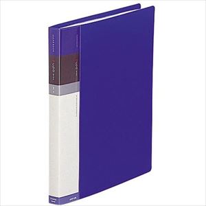 オレンジブック トラスコ中山　TRUSCOLIHIT クリヤーブック・ルポ(交換式) 30P 青 B5 〔品番:N46128〕[ 注番:2269630]特長●リングにつなぎ目がないとじ具で、ポケットの回転がスムーズです。●サイズバリエーショ...