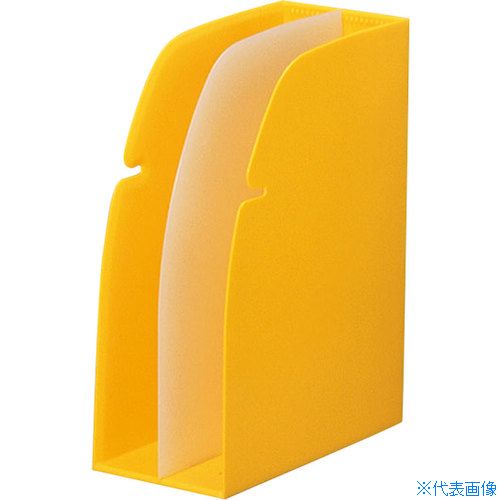 オレンジブック トラスコ中山　TRUSCOLIHIT ホルダースタンド 黄 A4 〔品番:G16305〕[ 注番:2277461]特長●底部はファイルやホルダーがすべりにくい工夫をしています。●2個連結できるジョイント付きです。仕様●色：黄...