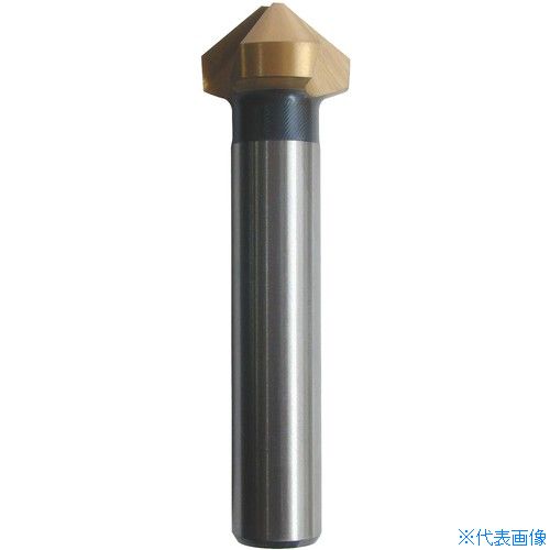 オレンジブック トラスコ中山　TRUSCOWEBA カウンターシンク No.19100−1 100°3枚刃 HSS TiNコ−ティング φ20.5 〔品番:19100120.5〕[ 注番:2283583]特長●WEBA独自の切刃設計により、...