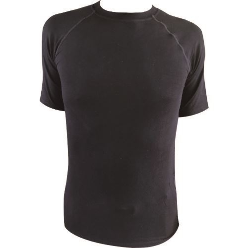 オレンジブック トラスコ中山　TRUSCOミエローブ 竹糸くん Tシャツ coolisp 半袖 L 〔品番:NO.TK17BLACKL〕[ 注番:2284864]特長●竹由来のレーヨン糸を使用しているので、ひんやり涼しく、肌触りが良く、着心...