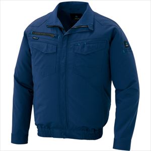 オレンジブック トラスコ中山　TRUSCOアイトス 空調服用長袖ブルゾン(空調服TM) ネイビー M 〔品番:AZ2999008M〕[ 注番:2286070]特長●空調服用のウエアーです。●軽量ストレッチ性・吸汗速乾・消臭機能付きの長袖ブル...