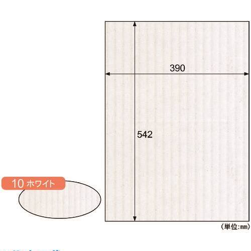 オレンジブック トラスコ中山　TRUSCOHISAGO リップルボード/ホワイト 〔品番:RB10〕[ 注番:2286794]特長●工作やPOPの作成、絵手紙などにお勧めです。仕様仕様2●B3+（390×542mm）●凹凸が直線になっている...