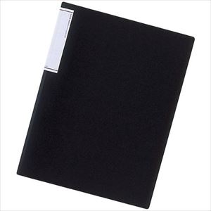 オレンジブック トラスコ中山　TRUSCOLIHIT クリヤーブック(スリムタイプ) 20P 黒 A4 〔品番:N711124〕[ 注番:2286957]特長●背幅のない超スリムタイプ・クリヤーブックです。●プレゼンテーションで提出書類を入...
