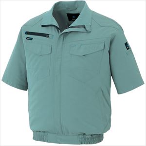 オレンジブック トラスコ中山　TRUSCOアイトス 空調服用半袖ブルゾン(空調服TM) ターコイズ M 〔品番:AZ2998027M〕[ 注番:2287591]特長●空調服用のウエアーです。●軽量ストレッチ性・吸汗速乾・消臭機能付きの半袖ブ...