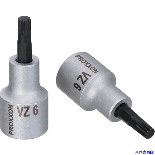 オレンジブック トラスコ中山　TRUSCOPROXXON XZNトリプルスクエア(スプライン)ビットソケット1/2 6mm 〔品番:83319〕[ 注番:2293568]特長用途●ネジの締め付け・緩めに。仕様●差込角(mm)：12.7●対辺...