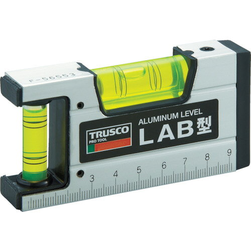 オレンジブック トラスコ中山　TRUSCOTRUSCO 箱型アルミレベル マグネット付 100mm 〔品番:LABM100〕[ 注番:2296985]特長●レンズ効果で大きく見えるカマボコ型気泡管です。（水平）●箱型フレーム・スケール目盛付...